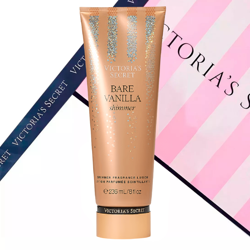 Victoria Secret Bare Vanilla Shimmer Loción 236 Ml Mujer Nuevo Formato ...